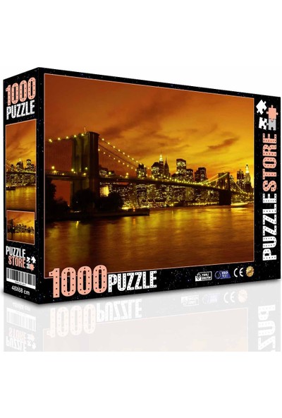 Puzzle Store® Brooklyn Köprüsü 1000 Parça