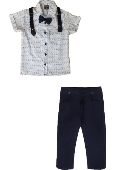 Besa Kids Erkek Çocuk Papyonlu Lüks Takım / 4 Parça / 5-8 Yaş Besa Kids Erkek Çocuk Papyonlu Lüks Takım / 4 Parça / 5-8 Yaş