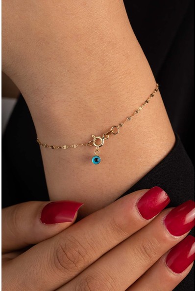 Yavuz Kuyumculuk 14 Ayar Altın Italyan Aynalı Bileklik Yavuz Kuyumculuk 14 Ayar Altın Italyan Aynalı Bileklik