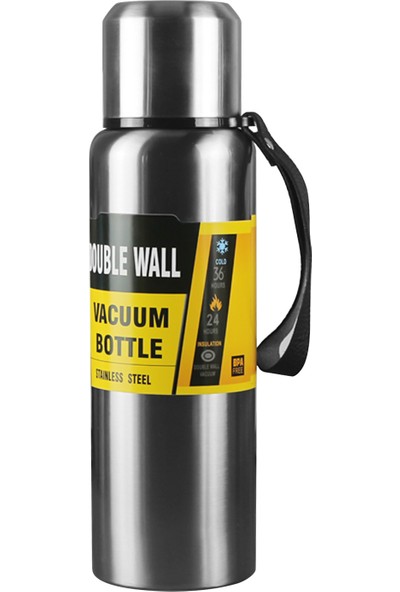 Shopfocus 34OZ Vakum Yalıtımlı Geniş Ağızlı Şişe Paslanmaz Çelik (Yurt Dışından)