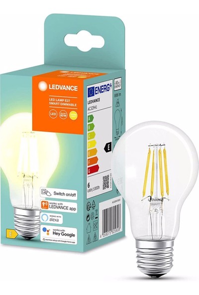 Ledvance Bluetooth Smart+Classic A60 6W/827 LED Ampul Ledvance Bluetooth Smart+Classic A60 6W/827 LED Ampul