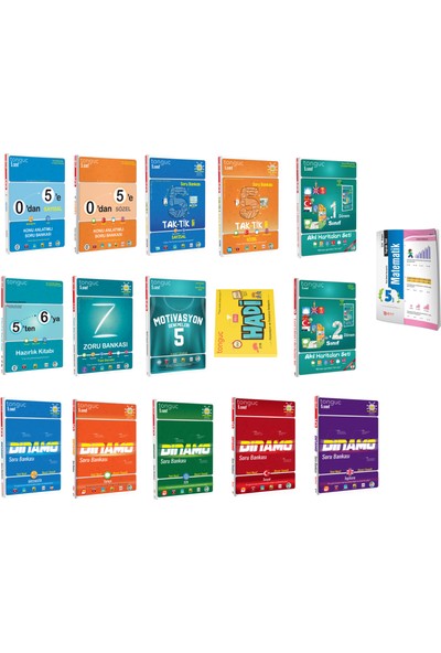 Tonguç Akademi 5. Sınıf Şampiyon Paketi 15 Kitap + 1 Yaprak Test Tonguç Akademi 5. Sınıf Şampiyon Paketi 15 Kitap + 1 Yaprak Test