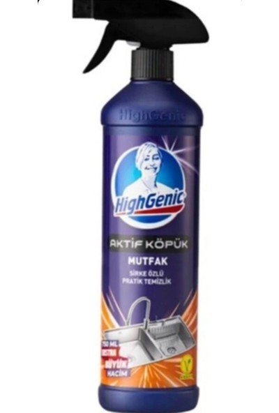 HighGenic Mutfak Sirke Özlü Pratik Temizlik 750 ml HighGenic Mutfak Sirke Özlü Pratik Temizlik 750 ml