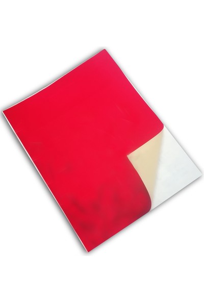 Kırmızı Kadife Sticker A4 (20 x 30 cm)