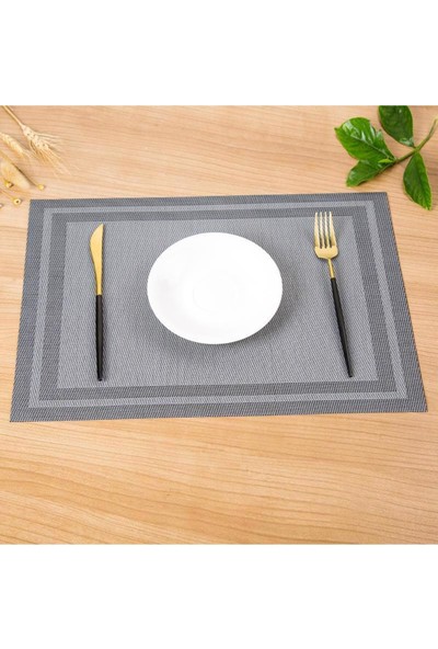 Lisan 6 Lı Çerçeve Desenli Füme Amerikan Servisi