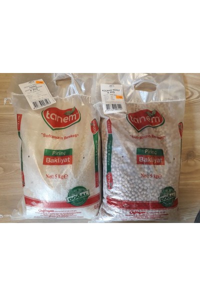 Tanem Bakliyat Nohut-Pirinç 5 kg