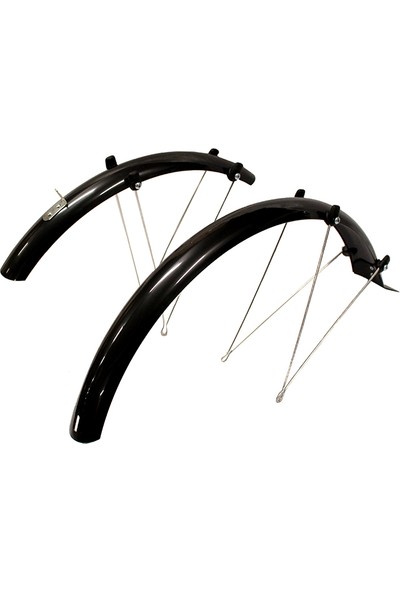 Bisiklet Çamurluk Siyah 28 Jant Italyan Fiber City