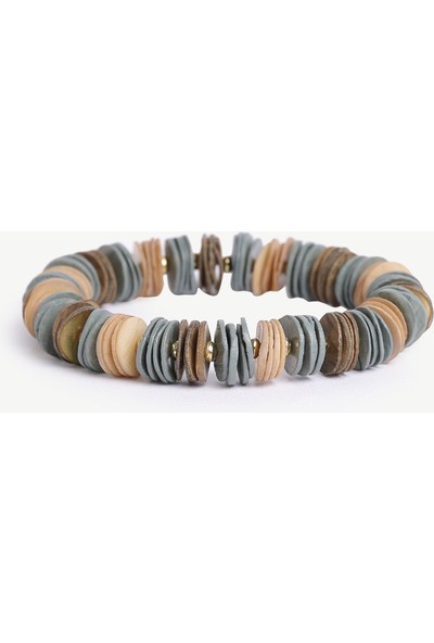 Yargıcı Deniz Kabuğu Dizili Bileklik