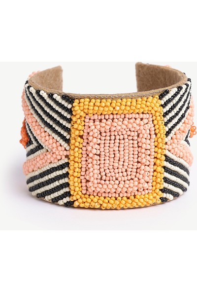 Yargıcı Boncuklu Cuff Bileklik Yargıcı Boncuklu Cuff Bileklik