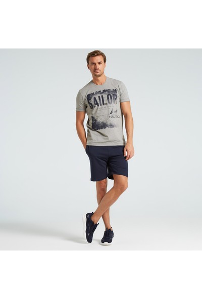 Nautıca Erkek Lacivert Standart Fıt Şort KC25620T.4NV
