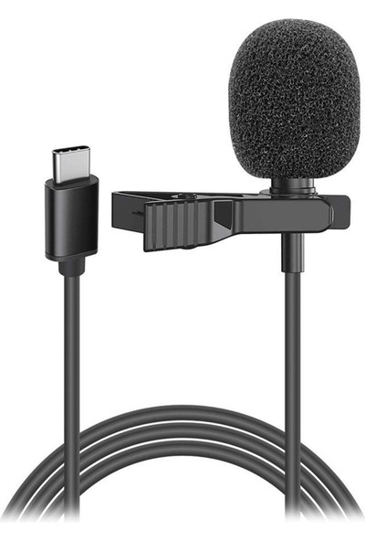 Winex Type-C Hd Yaka Mikrofonu