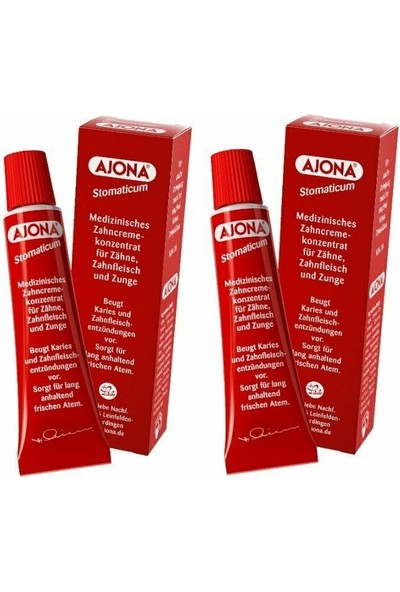 Ajona Stomatikum Diş Macunu 25MLX2 Adet