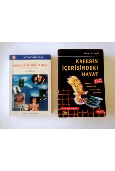 Kendine Güven ve Güç, Kafesin Içerisindeki Hayat (2. El) Kitap Seti