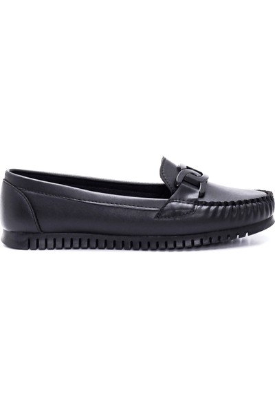 Derimod Kadın Zincirli Klasik Loafer