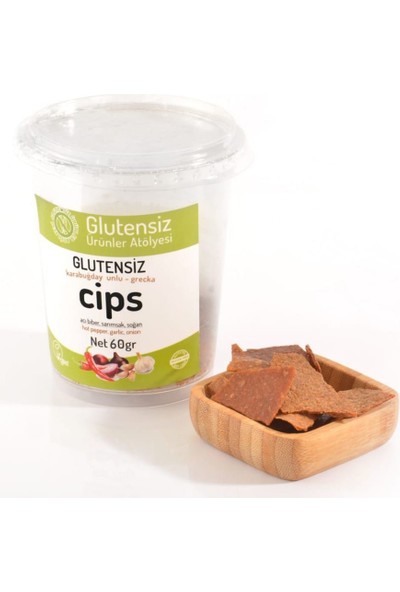 Glutensiz Ürünler Atölyesi Güa Glutensiz Zerdeçallı Cips 60 gr Glutensiz Ürünler Atölyesi Güa Glutensiz Zerdeçallı Cips 60 gr