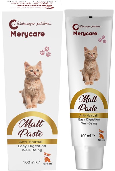 Mery Care Malte Paste Lezziz Formüllü Hairball