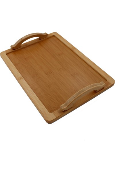 Paçi Bambu Dikdörtgen Tepsi 38.5X30X5 Bambu