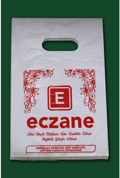 Yekta Eczane Poşeti Bio El Geçme Büyük Boy 30X40 cm 155'LI 1 kg