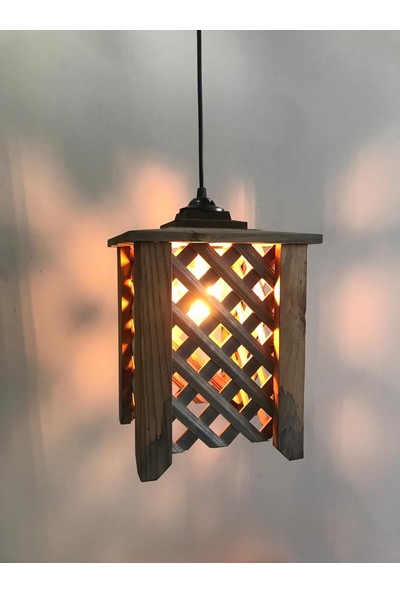 Emek Ahşap Avize Sarkıt Emek Ahşap Avize Sarkıt