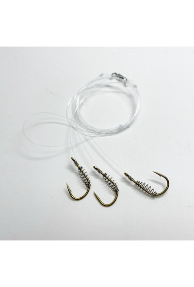 Fish Master 505 Tekne & Kıyı Yaylı Iğne Takımı 3'lü Hırsızlı (2 Adet)