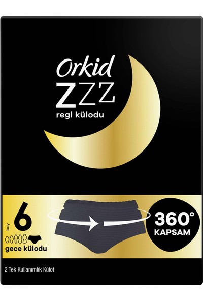 Orkid Gece Regl Külodu 2 Adet Tek Kullanımlık Külot Orkid Gece Regl Külodu 2 Adet Tek Kullanımlık Külot