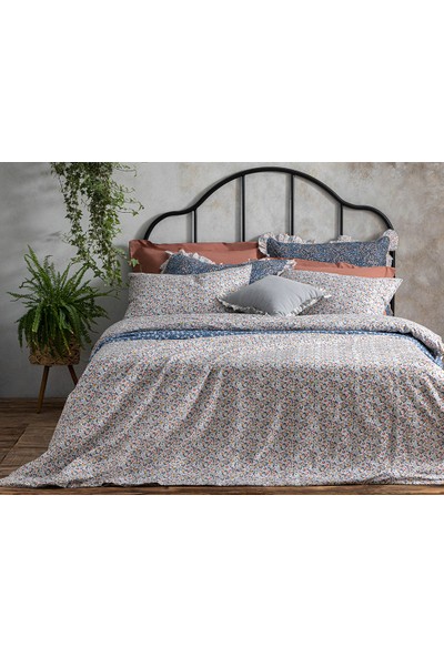 English Home Liberty Florets Pamuk Çift Kişilik Nevresim Takımı 200X220 cm Mavi English Home Liberty Florets Pamuk Çift Kişilik Nevresim Takımı 200X220 cm Mavi
