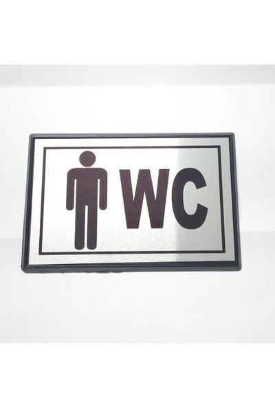 Büyük Boy Bay Wc Yönlendirme Tabelası 13 x 8 cm Büyük Boy Bay Wc Yönlendirme Tabelası 13 x 8 cm