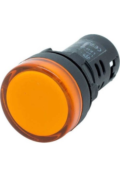 Jameson 22DS 220V LED Sinyal Lambası Sarı Acdc Jameson 22DS 220V LED Sinyal Lambası Sarı Acdc