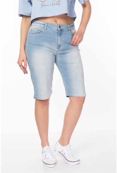 Org Marka Store 1SBSHBL30709 Org Marka Store Twnst Actıtude 211MT2640 Eskıtmelı 5 Cep Short Buz Mavı Org Marka Store 1SBSHBL30709 Org Marka Store Twnst Actıtude 211MT2640 Eskıtmelı 5 Cep Short Buz Mavı