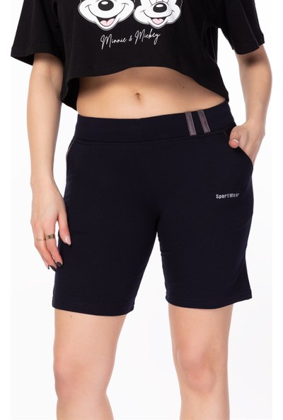 Superfly 7YBSHIF17825 Ifs 1211 Model Kesık Cep Sportwear Nakıslı Short Lacivert Superfly 7YBSHIF17825 Ifs 1211 Model Kesık Cep Sportwear Nakıslı Short Lacivert