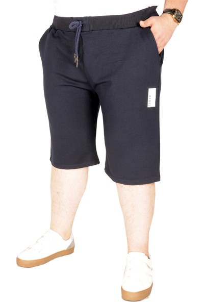 Modexl Büyük Beden Kapri Amsterdam 21407 Lacivert