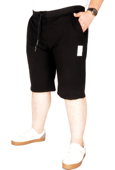 Modexl Büyük Beden Kapri Amsterdam 21407 Siyah