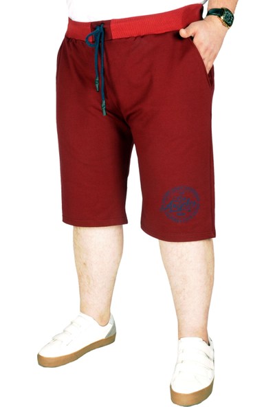 Modexl Büyük Beden Erkek Kapri Los Angeles 21406 Bordo Modexl Büyük Beden Erkek Kapri Los Angeles 21406 Bordo