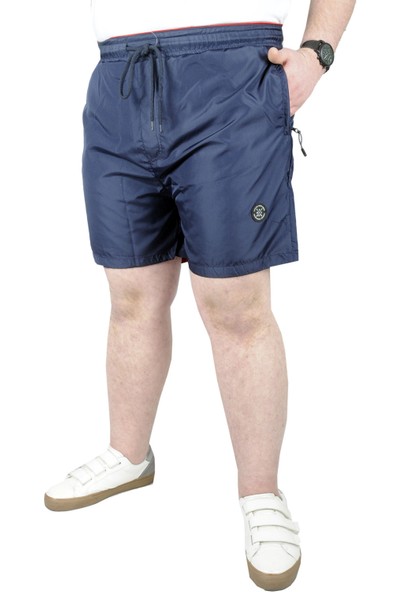 Modexl Büyük Beden Deniz Şortu Change Your Mode 21454 Lacivert