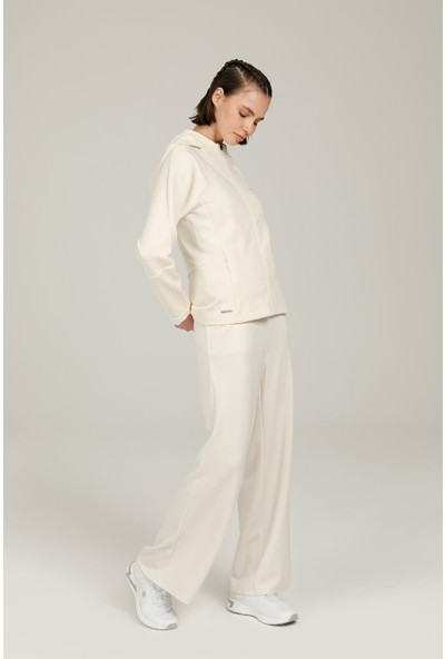 Lumberjack CT1010 Amy Short Wıde Leg Ekru Kadın Eşofman Lumberjack CT1010 Amy Short Wıde Leg Ekru Kadın Eşofman
