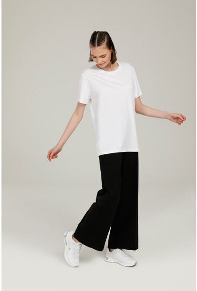 Lumberjack CT1168 Anna Wıde Leg Pant Siyah Kadın Eşofman Lumberjack CT1168 Anna Wıde Leg Pant Siyah Kadın Eşofman