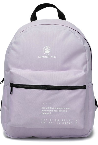 Lumberjack SN930 Avıs 2fx Lila Erkek Sırt Çantası