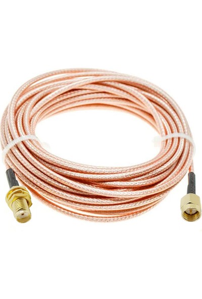 Keepro Sma Erkek-Dişi RG316 Anten Pigtail Uzatma Kablosu 10M Keepro Sma Erkek-Dişi RG316 Anten Pigtail Uzatma Kablosu 10M