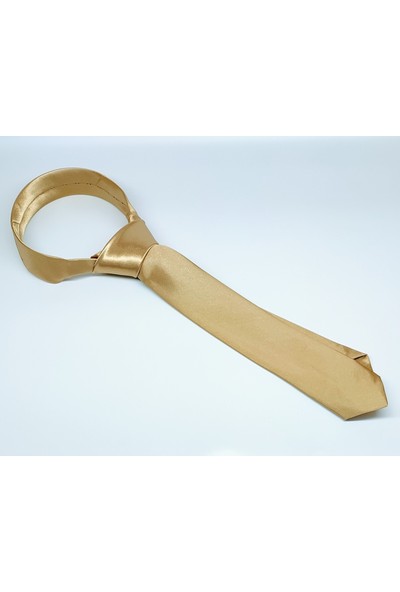 Algitsin Çocuk Kravat Altın Sarısı 1-12 Yaş