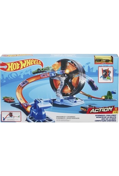 Bernam Hot Wheels, Dönen Tekerlek Macerası Yarış Seti / 4-8 Yaş Bernam Hot Wheels, Dönen Tekerlek Macerası Yarış Seti / 4-8 Yaş