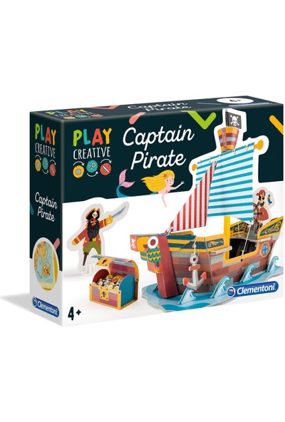 Bernam Clementoni, Play Creative - Korsan Gemisi / +4 Yaş