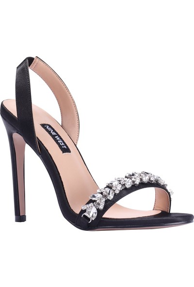 Nine West Gıssa 2fx Siyah Kadın Topuklu Sandalet