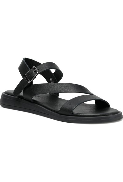 Nine West Kamne 2fx Siyah Kadın Düz Sandalet