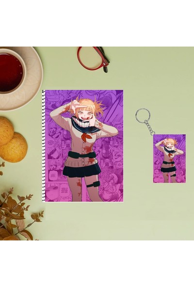 Fbn Store Himiko Toga My Hero Academia Anime Defter ve Anahtarlık A5 Boyutu 15 x 21 cm Spiralli Çizgisiz Defter Fbn Store Himiko Toga My Hero Academia Anime Defter ve Anahtarlık A5 Boyutu 15 x 21 cm Spiralli Çizgisiz Defter