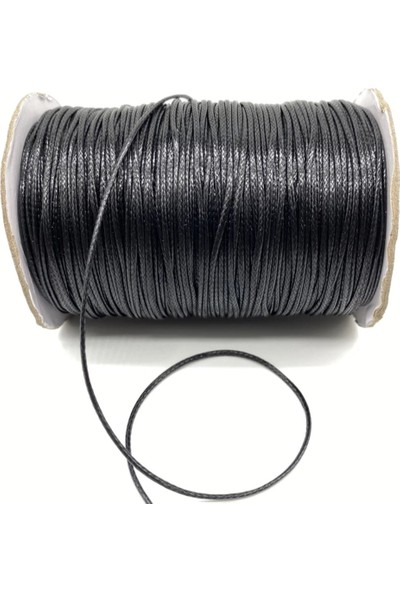 50 Metre Siyah Bileklik Kolye Ipi Kore Ip