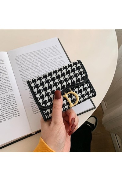 Yeni Ekose Kadın Cüzdan Kartlık Yeni Ekose Kadın Cüzdan Kartlık