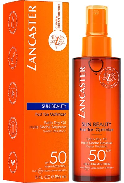 Lancaster Sun Beauty Dry Oil Fast Tan Optimizer SPF50 150 ml Lancaster Sun Beauty Dry Oil Fast Tan Optimizer SPF50 150 ml