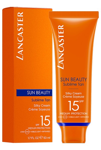 Lancaster Sun Beauty Silky Güneş Koruyucu Yüz Kremi SPF15 50 ml Lancaster Sun Beauty Silky Güneş Koruyucu Yüz Kremi SPF15 50 ml