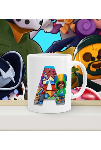 Kişiye Özel Animasyon Karakter Tasarımlı Baskılı Seramik Kupa BARDAK869