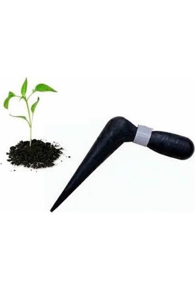 Fide Dikme Aparatı Dökme Plastik Sivriç Toprak Delme Ekim Aleti Fide Dikme Aparatı Dökme Plastik Sivriç Toprak Delme Ekim Aleti